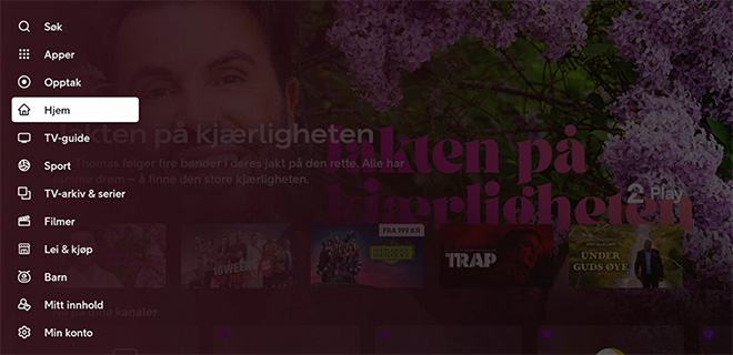 Slik bruker du TV-menyen i Telia Play | Telia