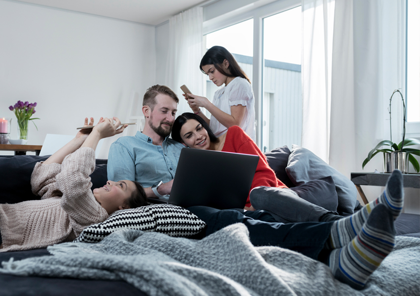 Fiber- og hybridfiber – raskt og stabilt | Telia