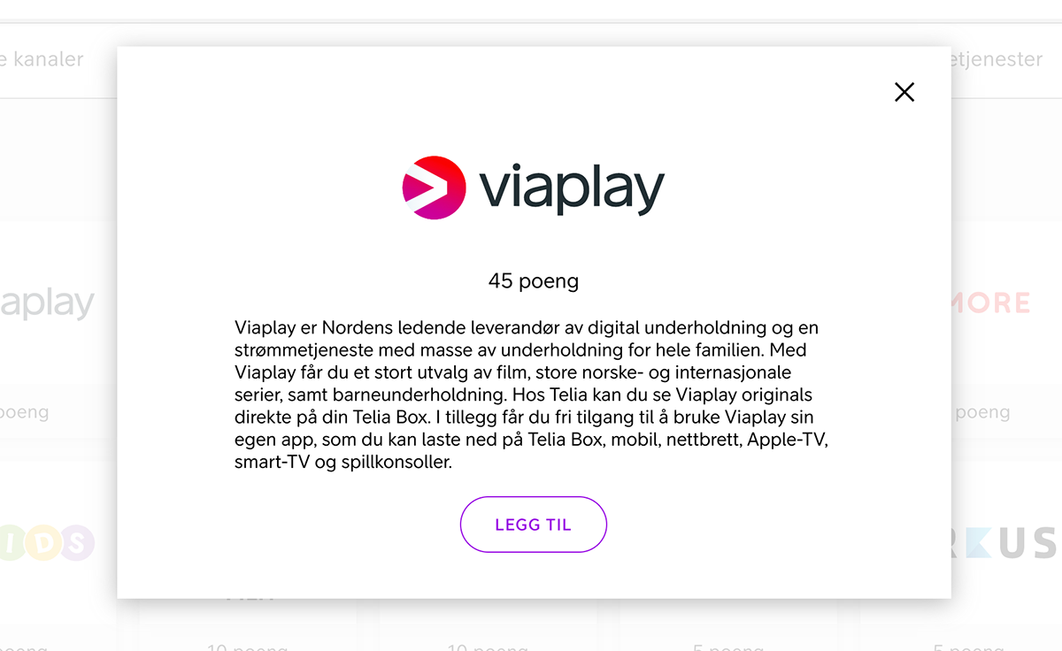 Viaplay med TV fra Telia | Telia