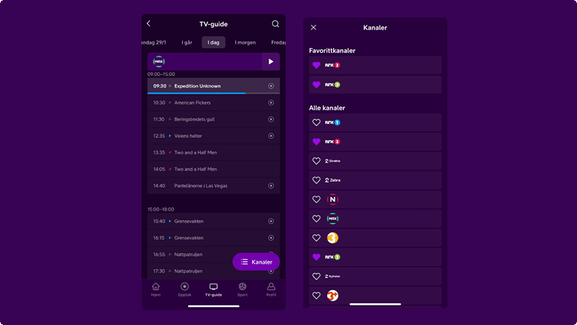 Velkommen til Telia Play-app på mobil | Telia