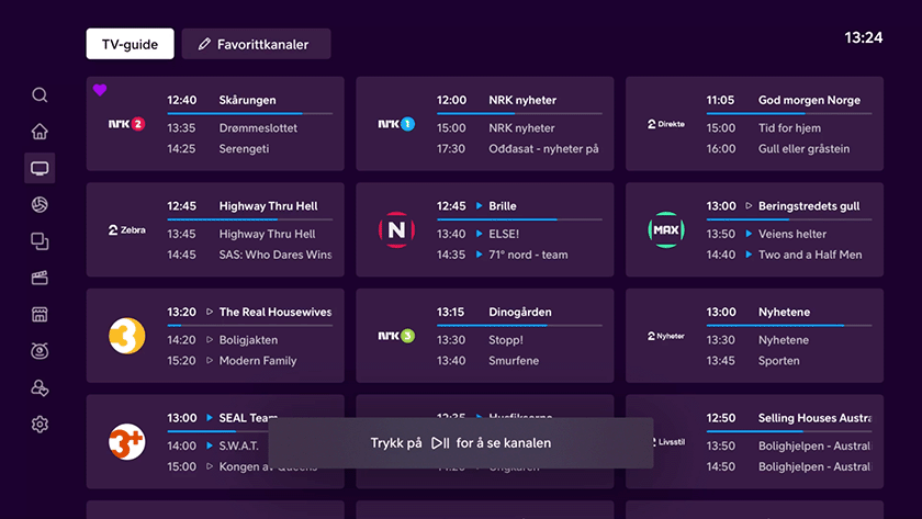 Telia Play app pa TV Telia
